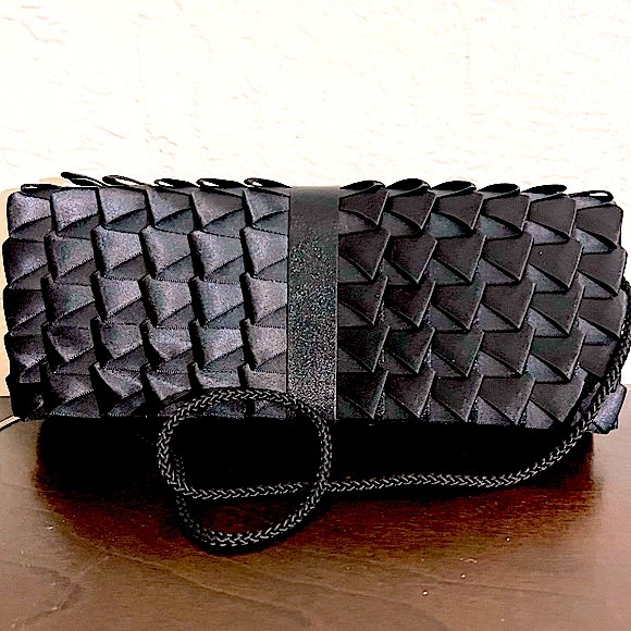 Bags | Velvet Clutch Pretty Design Very Pretty1 A Half Inches Long 4 12 ...